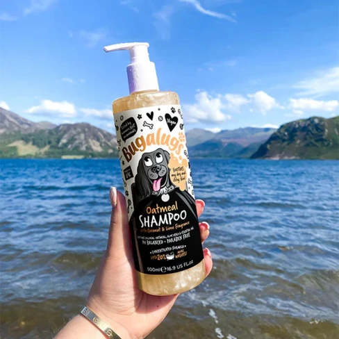 Bugalugs Oatmeal Dog Shampoo with Coconut and Lime Fragrance ...