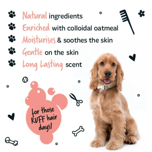 Bugalugs Luxury 2 in 1 Dog Shampoo and Conditioner with Papaya and ...