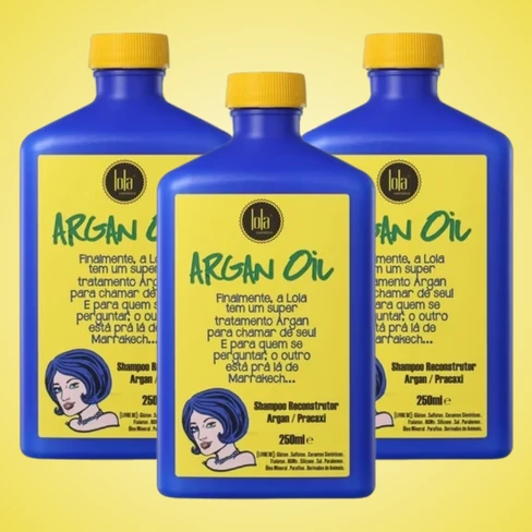 Lola Cosmetics Argan Oil Reconstructing Hair Shampoo - SweetCare Azerbaijan