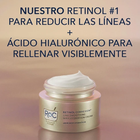 Roc Retinol Correxion Crema alisadora de líneas Crema de hidratación ...
