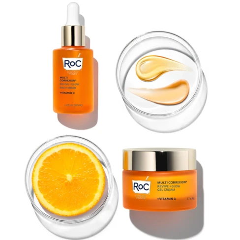 Roc Multi Correxion Revive Glow Gel Crème avec vitamine C - SweetCare ...