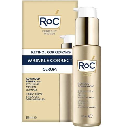 Roc Retinol Correxion سيروم الريتينول المتطور المصحح للتجاعيد ...