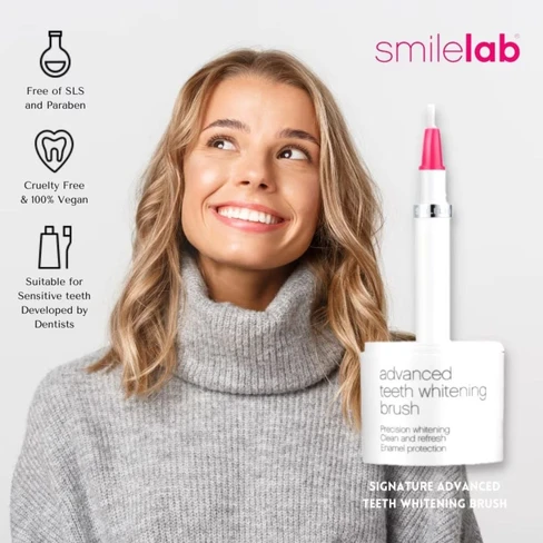 SmileLab Signature Cepillo blanqueador dental avanzado Limpie y refresque - SweetCare Chile