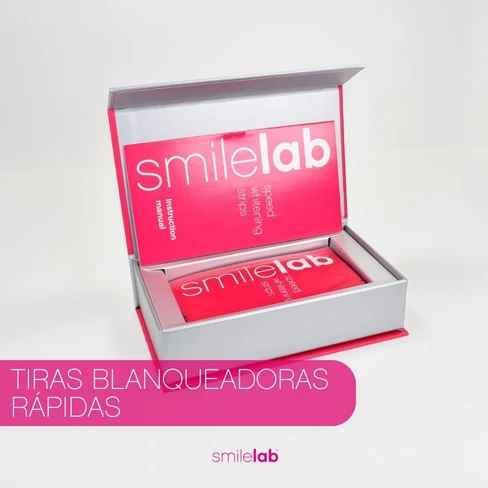 SmileLab Tiras blanqueadoras Flash Speed Perfección en 15 minutos - SweetCare Ecuador