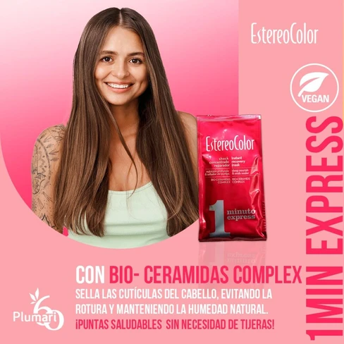 EstereoColor Shock 1 Minute Express Instant Recovery Mask Nutrimento ...