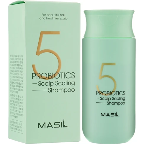 Masil 5 Champú limpiador del cuero cabelludo con probióticos ...