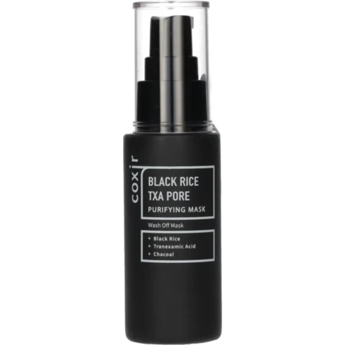 Coxir Black Rice TXA Pore Mask Pore-Clarifying Care - SweetCare Fiji