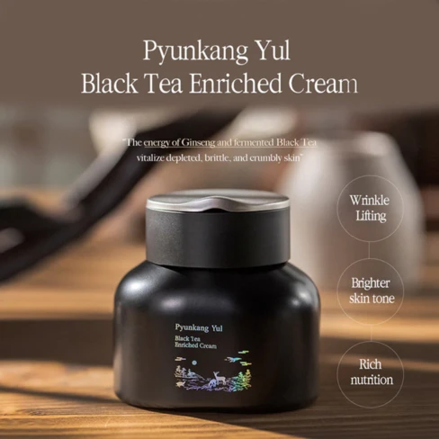 Pyunkang Yul Black Tea Enriched Cream Anti-Aging - SweetCare Canada