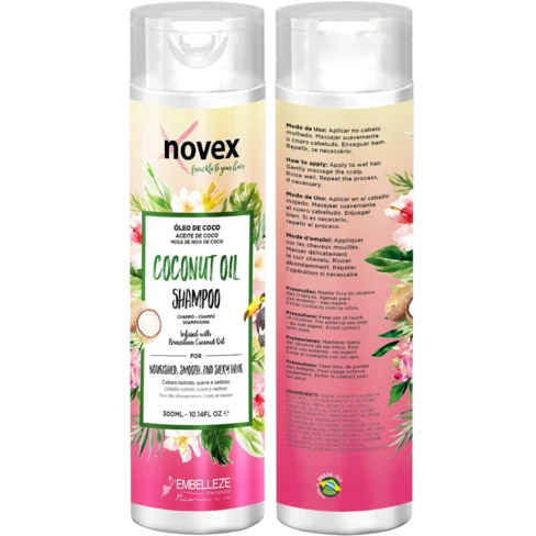 Novex Coconut Oil Hair Shampoo - SweetCare Australia