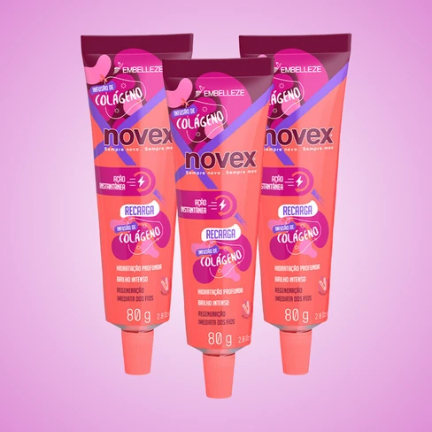 Novex Collagen Infusion Recarga regeneradora del cabello - SweetCare Mexico