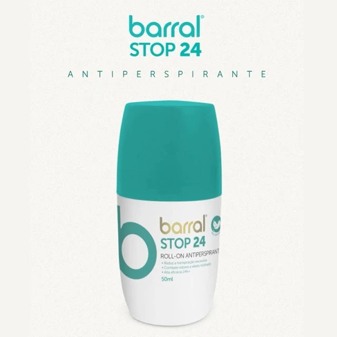 Barral Stop24 Antitranspirante Roll-On Eficacia 24H - SweetCare