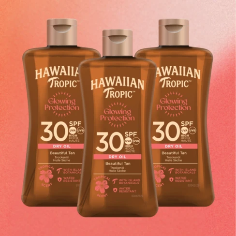 Hawaiian Tropic Glowing Protection Dry Body Oil - SweetCare Ireland