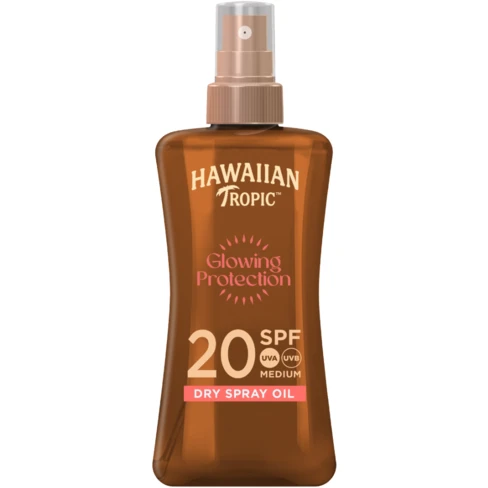 Hawaiian Tropic Glowing Protection Dry Spray Body Oil - SweetCare Kosovo