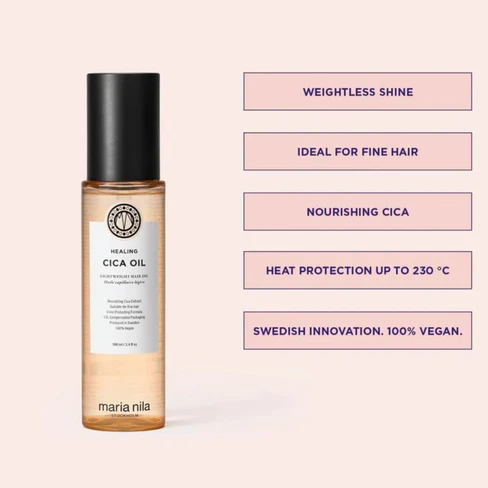 Maria Nila Aceite Cica Curativo Cabeza y Cabello Ligero y Nutritivo ...