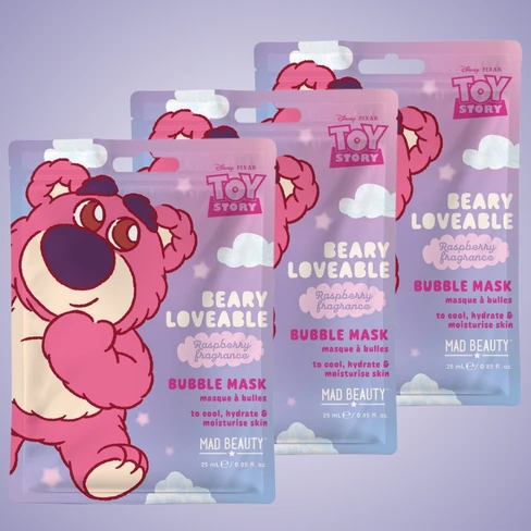 Mad Beauty Toy Story Lotso Love Bubble Facial Mask - SweetCare Samoa