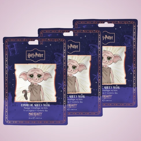 Mad Beauty Warner Brothers Harry Potter Dobby Cosmetic Facial Sheet ...