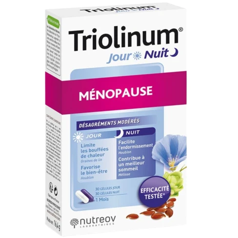 Nutreov Triolinum Day and Night Food Supplement for Menopause ...