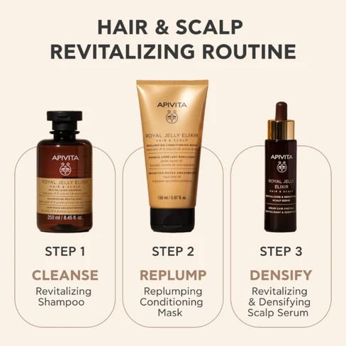 Apivita Royal Jelly Elixir Replumping Conditioning Mask - SweetCare ...