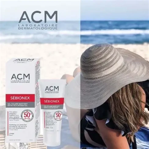 ACM Laboratoire Dermatologique Sébionex Mattifying Sun Gel for Oily ...