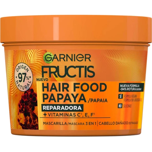 Garnier Fructis Hair Food Mask Papaya Dry Hair - SweetCare Bulgaria