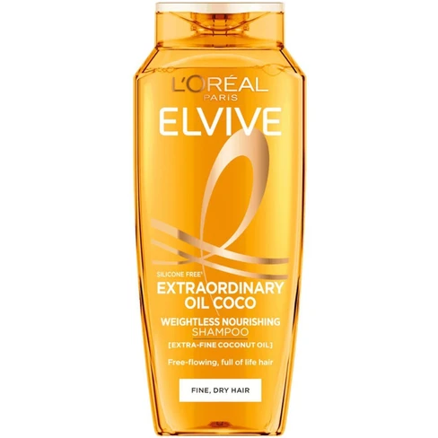 Elvive Extraordinary Coconut Oil Light Nourishing Shampoo - SweetCare ...