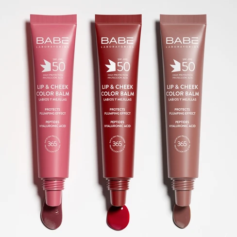 Lip and Cheek Color Balm SPF50 Plumping Effect - Babé | Buy at ...