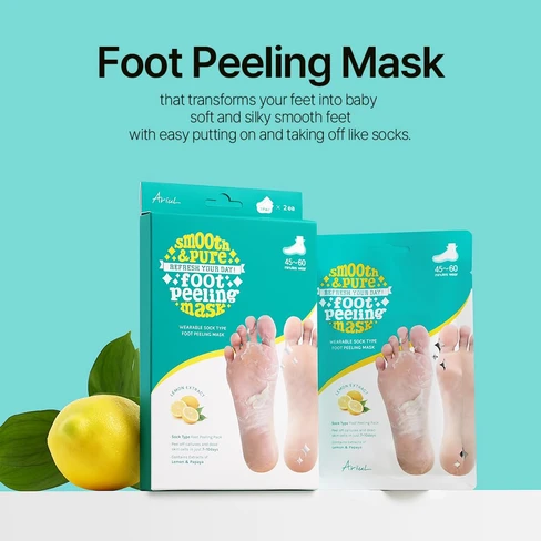 Ariul Stress Relieving Cleansing Smooth and Pure Foot Gentle Peeling ...