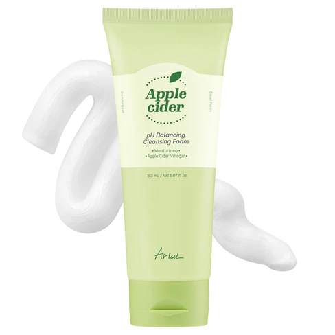 Ariul Apple Cider Cleansing pH Balancing Face Cleansing Foam ...