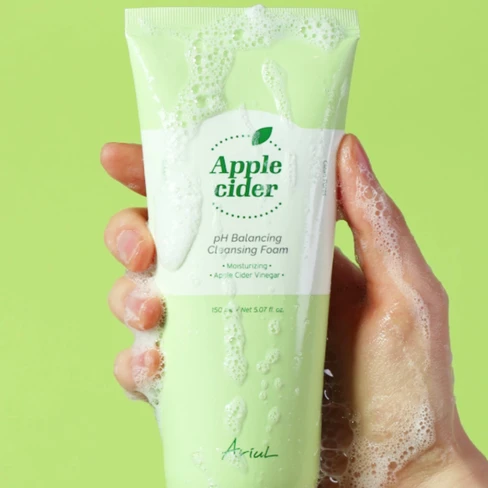 Ariul Apple Cider Cleansing pH Balancing Face Cleansing Foam ...
