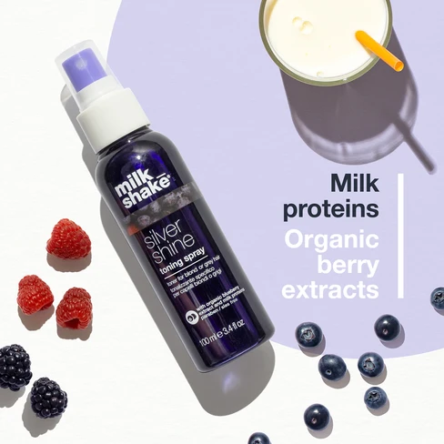 milk_shake Silver Shine Toning Spray for Blond or Grey Hair - SweetCare ...