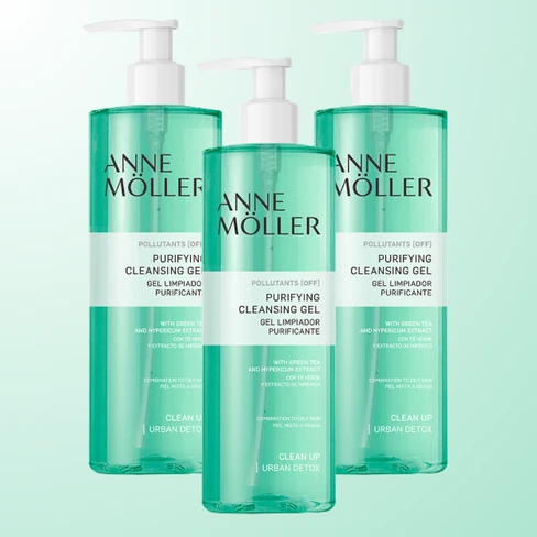 Anne Möller Clean Up Purifying Face Cleansing Gel - SweetCare United ...