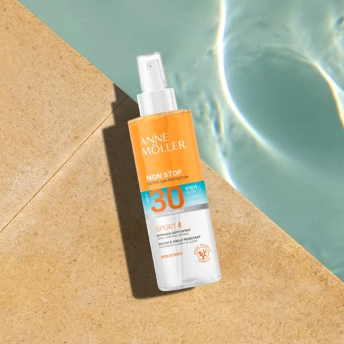Anne Möller Non Stop Biphasic Body Spray SPF30 - SweetCare Mauritius