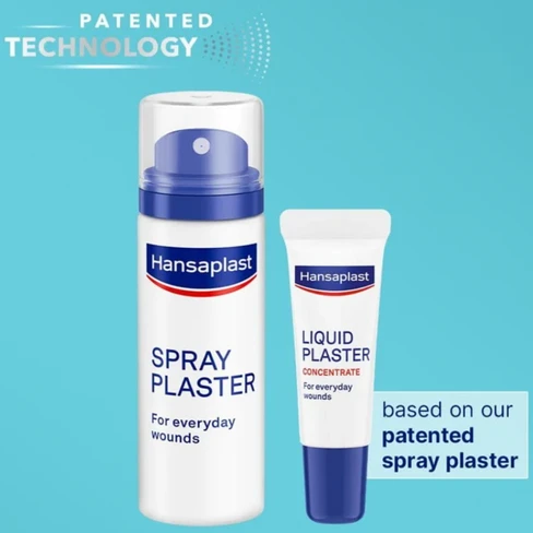 Hansaplast Second Skin Protection Liquid Plaster Concentrate Invisible ...