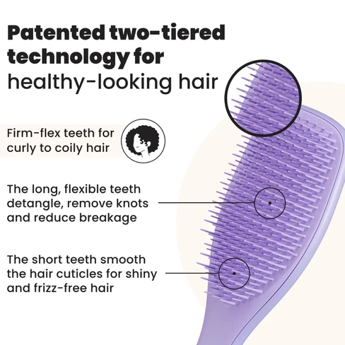 Tangle Teezer The Ultimate Detangler Naturalmente rizado para cabellos ...