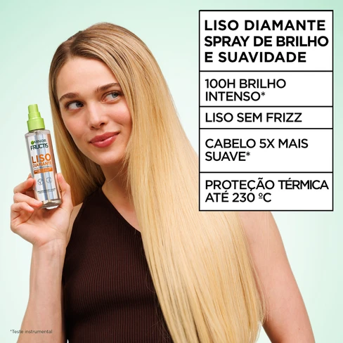 Garnier Fructis Liso Diamante 闪亮柔顺发胶 Sweetcare China