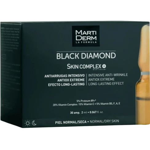 Martiderm Black Diamond Ampollas antienvejecimiento avanzadas Skin ...