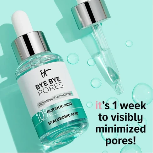 iT Cosmetics Bye Bye Pores Serum with Glycolic Acid - SweetCare Malaysia