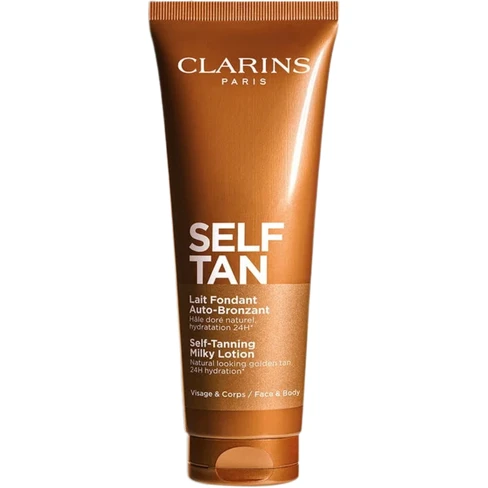 Clarins Self Tanning Face and Body Milky Lotion - SweetCare Ghana
