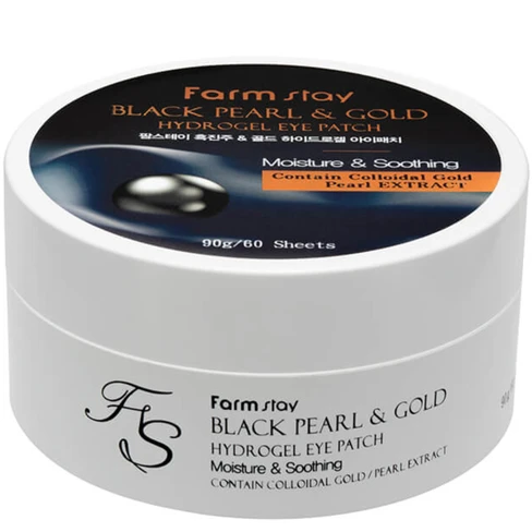 FarmStay Black Pearl and Gold Rejuvenate Hydrogel Eye Patch - SweetCare ...