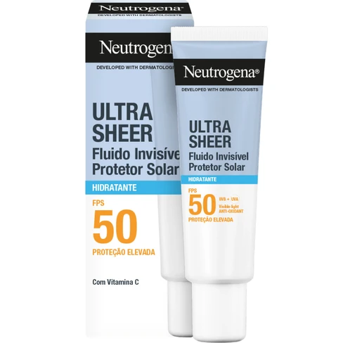 Neutrogena Ultra Sheer Écran solaire fluide hydratant invisible ...