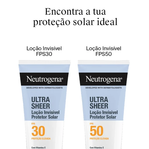 Neutrogena Ultra Sheer Invisible Moisturizing Lotion Sunscreen ...