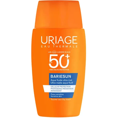 Uriage Bariésun Ultra-Matte Aqua Fluid Sunscreen for Sensitive Skin ...