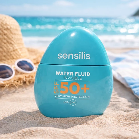 Sensilis Protector solar antiedad fluido acuoso y de textura ligera ...