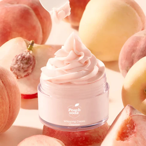 Ariul Peach Soda Whipping Cream Face Cleanser - SweetCare Namibia