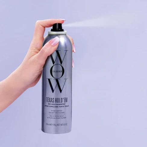 Texas Hold'Em Big Hold Hairspray with Heat Protection - Color WOW | Buy ...