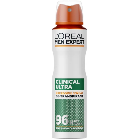 Men Expert Clinical Ultra Excessive Sweat Deodorant Spray - L'Oréal ...