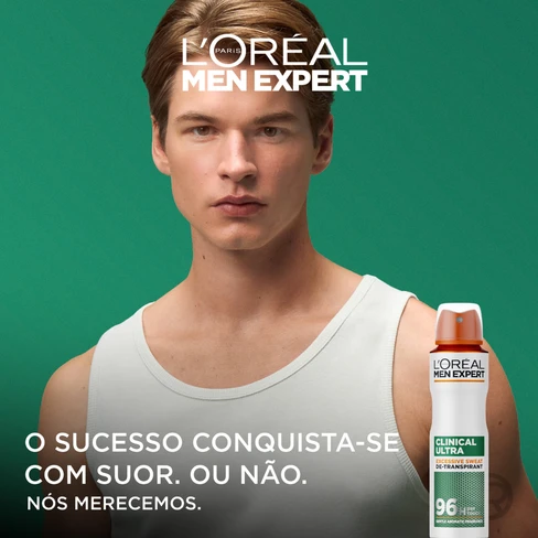 Men Expert Clinical Ultra Excessive Sweat Deodorant Spray - L'Oréal ...