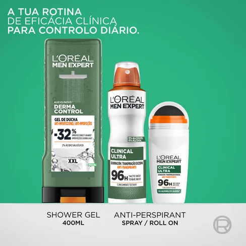 Men Expert Clinical Ultra Excessive Sweat Deodorant Spray - L'Oréal ...