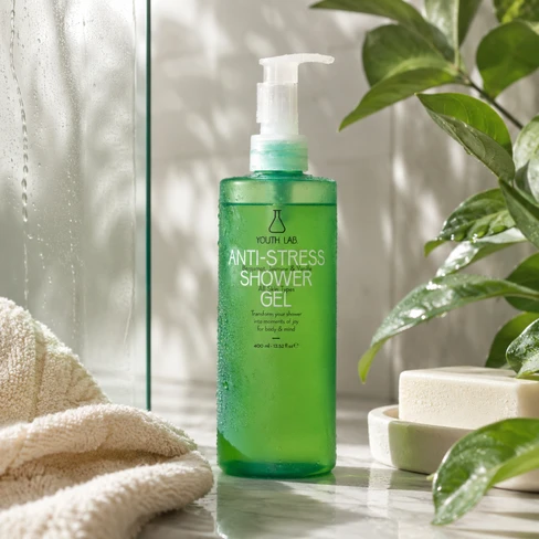 Anti-Stress Shower Gel Blooming Garden Bergamot, Jasmine and Vanilla ...