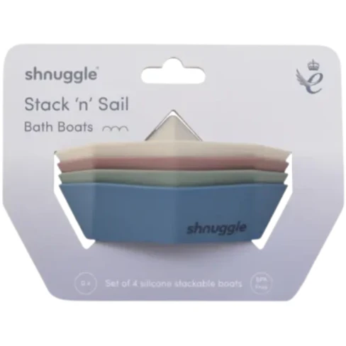 Stack n Sail Bath Boats Toy - Shnuggle | Buy at Sweetcare - SweetCare ...